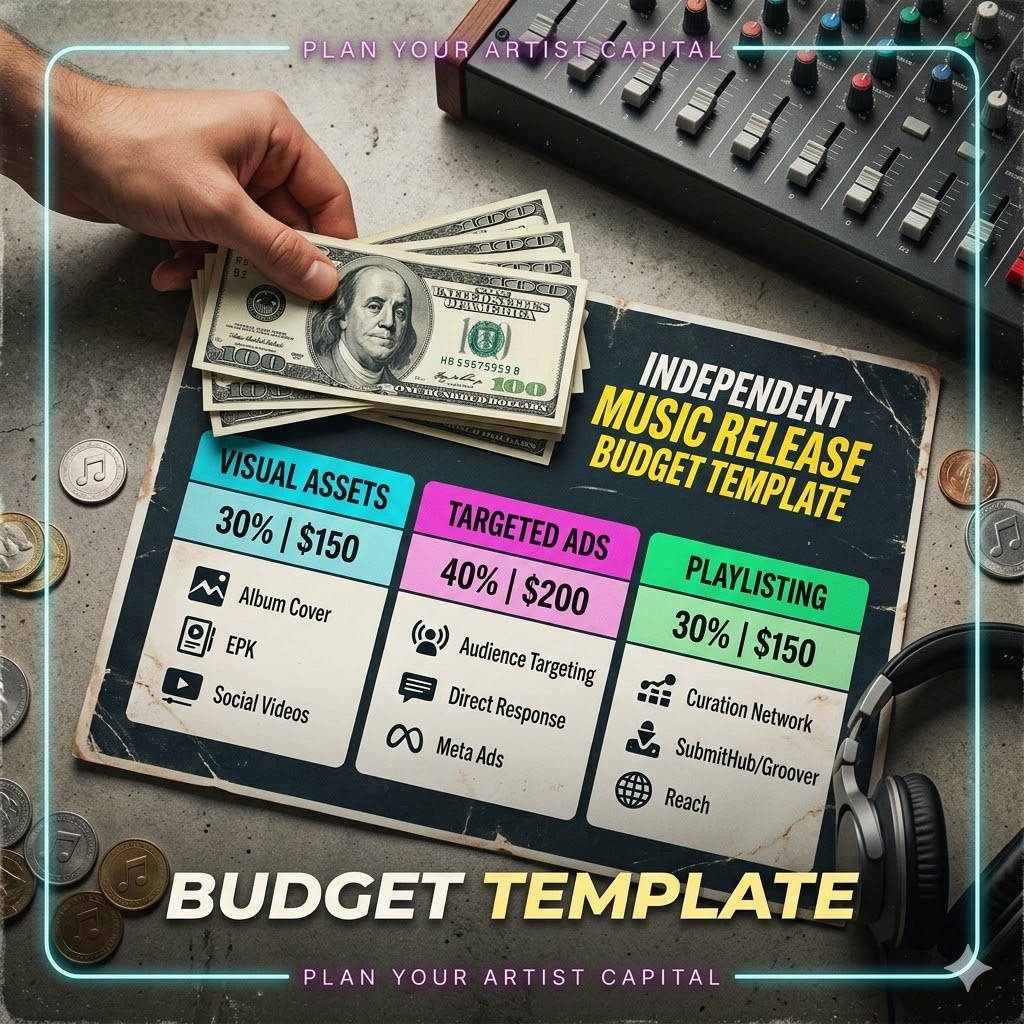 How to Spend Your First $500 on a Music Release Rollout